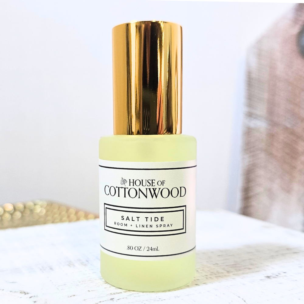 SALT TIDE ROOM + LINEN SPRAY 24mL – House of Cottonwood